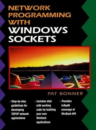 Network Programming with Windows Sockets (Bk/Disk): Amazon.co.uk ...