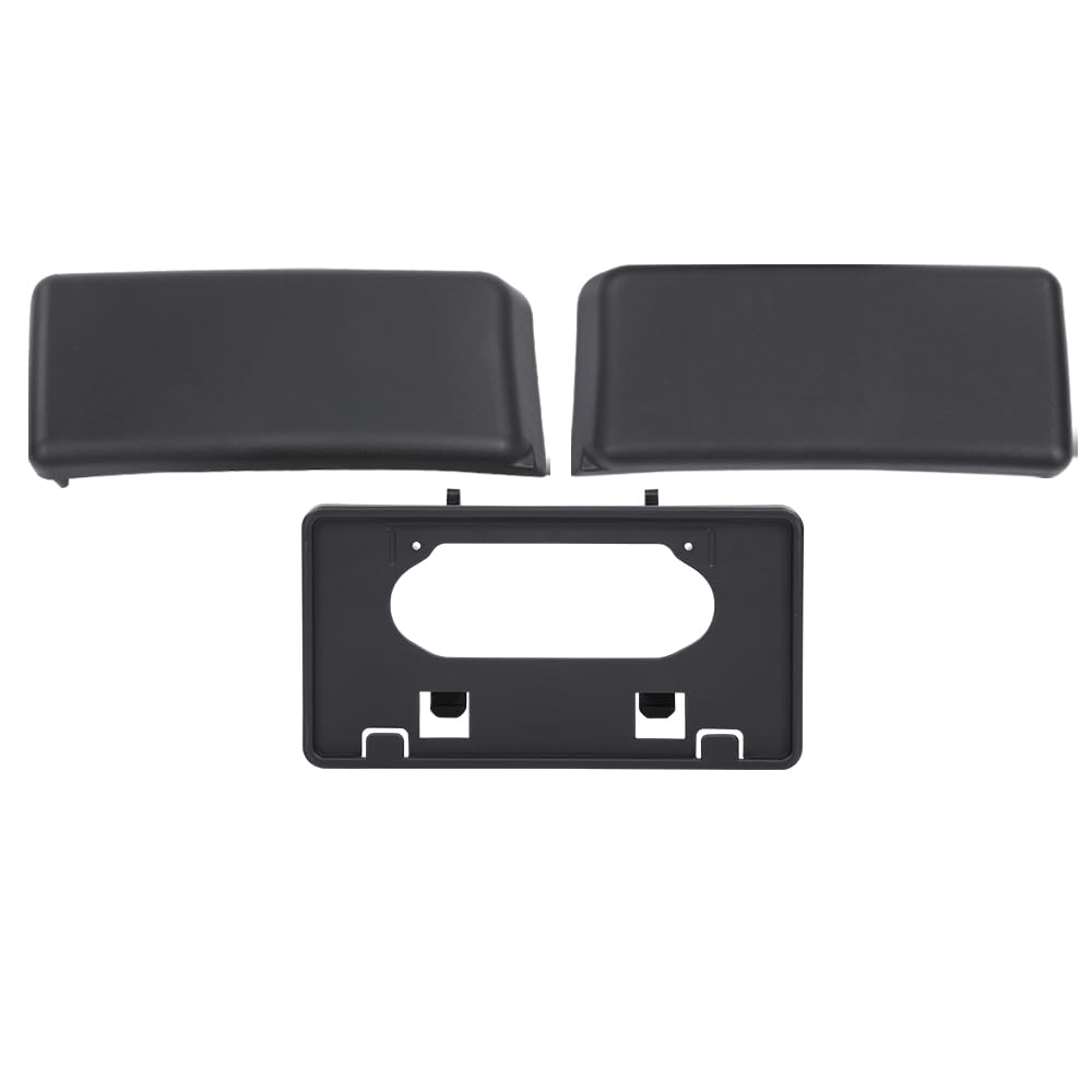 Amazon.com: GRAND ORANGE Front Bumper Guards Pads & License Plate Frame ...