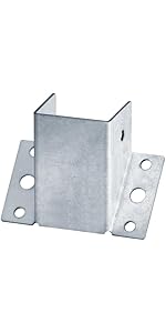 Amazon.com: GBGS 4 Pcs 45-Degree 4x4 Beam Support Bracket,Inner Width:3 ...