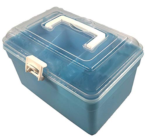 Onmall Rectangular Storage Holder Container with Segregation Plastic ...