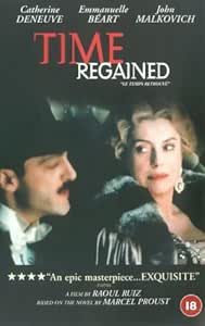 Time Regained [VHS] : Catherine Deneuve, Emmanuelle Béart, John Malkovich, Vincent Perez ...