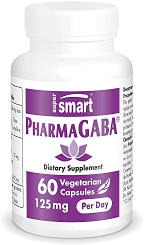 Amazon.com: Supersmart - Pharma GABA 125mg per Day (Patented & Highly ...