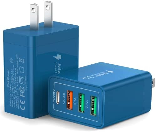 Amazon.com: USB C Wall Charging Block, [3Pack] Multiport Fast Charge ...