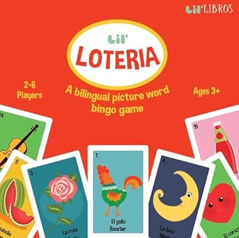 Lil' Loteria: A Bilingual Bingo Game (Bilingual: English/Spanish): A ...