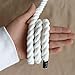 Amazon.com: White Cotton Rope 3/8 inch x 100 Feet Natural Thick Rope ...