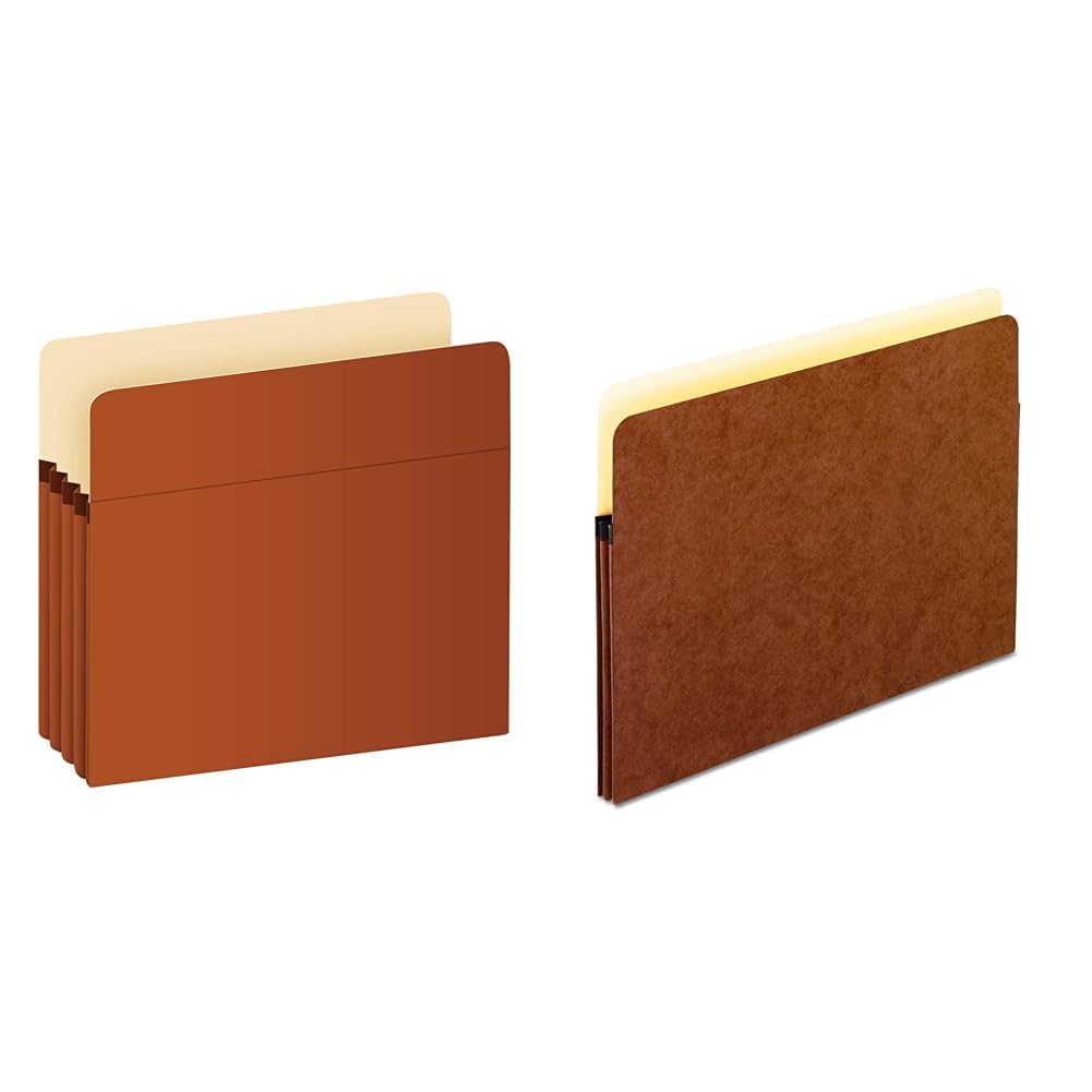 Amazon.com : Pendaflex Expanding File Pockets, Letter Size, Redrope, 3. ...