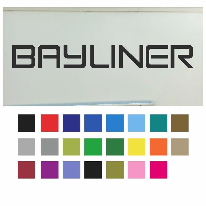 Amazon.com: Bayliner Compatible Boat Stickers Decals Replacement Decals ...