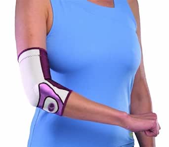 Buy Mueller Lifecare for Her, Contour Elbow, Plum, Large, 1-Count Box ...