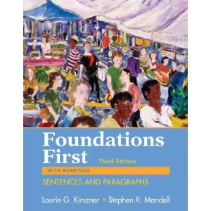 Foundations First with Readings: Sentences and Paragraphs: Stephen R ...