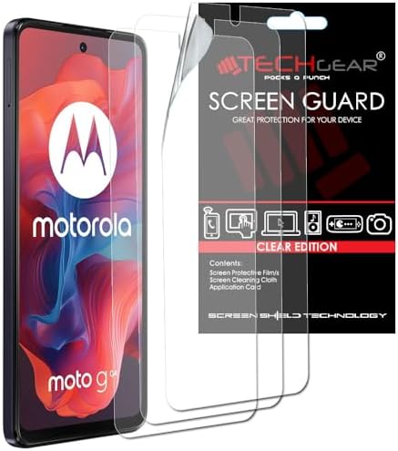 TECHGEAR [3 Pack] Screen Protectors Compatible for Motorola Moto G04 ...