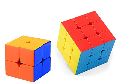 Toy Arena Set of 2 Cube 2X2 3x3 Cube High Speed Stickerless Magic ...
