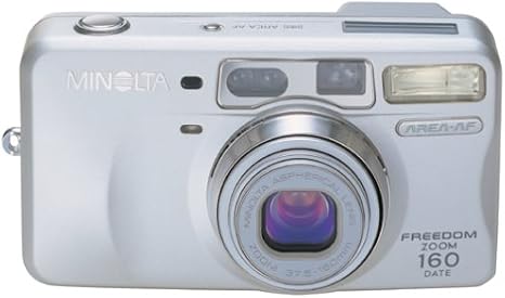 Amazon.com : Minolta Freedom Zoom 160 Date 35mm Camera Kit w/bag ...
