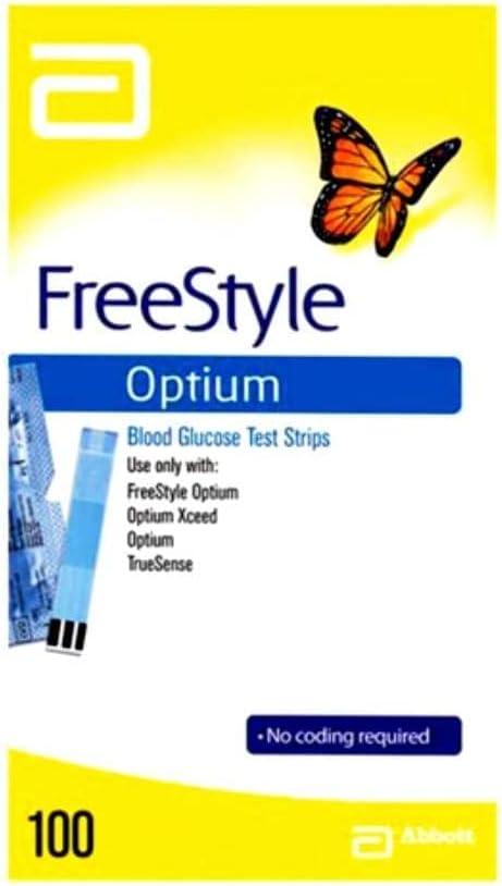 Freestyle Optium H Test Strips - 100 Strips : Amazon.co.uk: Health ...