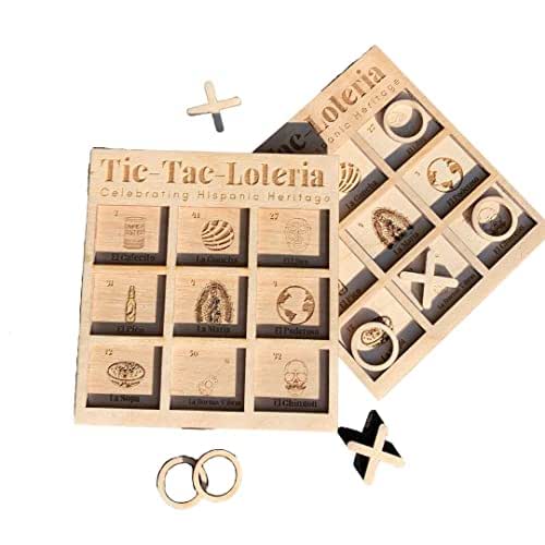 Amazon.com: Tic-Tac-Loteria Celebrating Hispanic Heritage, Mexicana ...