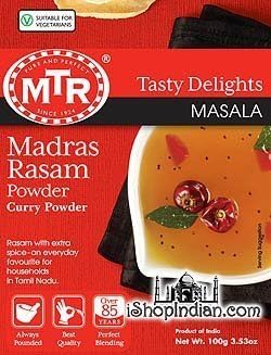 Amazon.com : MTR Madras Rasam Powder 100gms by Online Indian Grocery ...