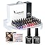 Amazon.com : VENALISA VIP5 65PCS Gel Nail Polish Set, 60 Colors Glitter ...