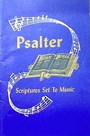 Psalter: Scriptures Set to Music (Sheet Music Booklet with Chord Chart ...