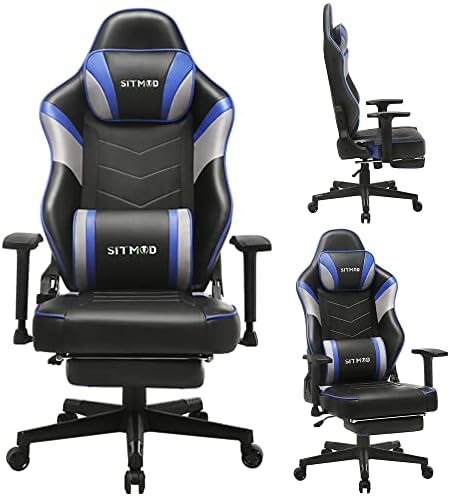Amazon.com: SITMOD Gamer Chairs for Adults Lumbar Support Ergonomic ...