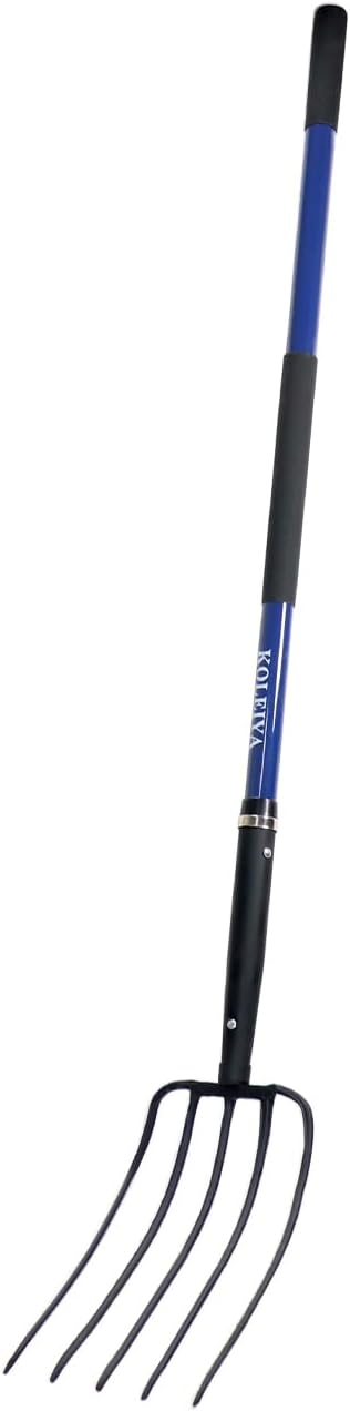 Amazon.com : Memorywuu 2 Pcs Spading Pitchfork Handle 30 Inch Wooden ...