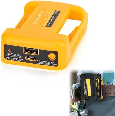 Dewalt DCB094K 20V MAX FLEXVOLT Lithium-Ion USB Charging Kit with 100W ...