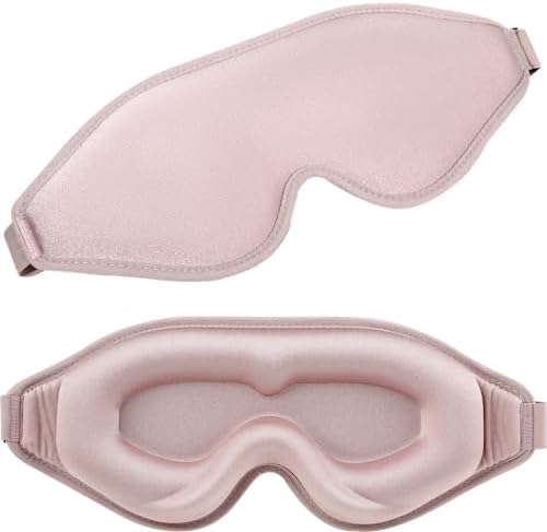 Amazon.com: Sleep Mask,Upgraded 3D Deep Contoured Eye Mask for Sleeping ...