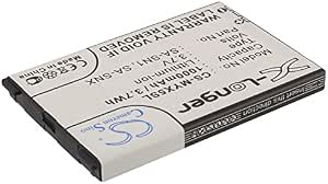 Amazon.com: SPANN Battery Replacement for Sagem MYX3, My-X3, MYX3D ...