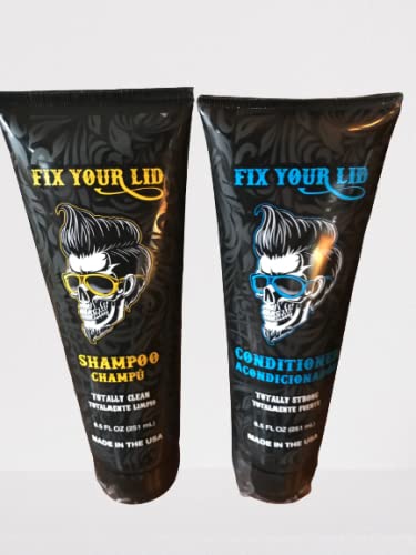 Amazon.com : Fix Your Lid Shampoo & Conditioner Set : Beauty & Personal ...