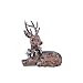 Amazon.com: Transpac Imports Styrofoam Sitting Deer Figurine, Natural ...