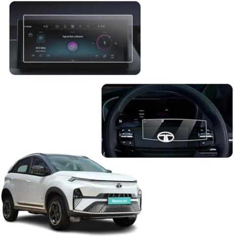 A.K.S.G. Screen Protector Compatible With Tata Nexon EV MAX Empowered ...