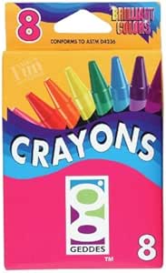 Amazon.com : Geddes 8ct Crayons - Set of 12 : Artists Crayons : Arts ...