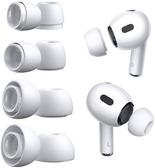 Amazon.com: Replacement Rubber Ear Tips for Airpods Pro, AirPods Pro ...