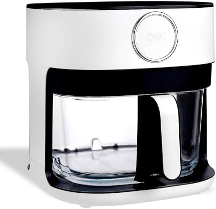 Amazon.com: COOK WITH COLOR 1400W 5.5Qt Digital Kitchen Air Fryer with ...