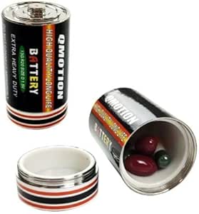 (2 pack) Fake D Battery Safe - Realistic Looking Batteries for Hiding ...