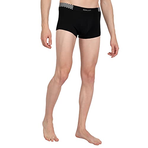 Buy Merlot Mens Solid Trunks | Bamboo Cotton Ultrasoft Anti Bacterial ...