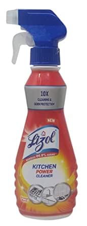 Lizol Kitchen Power Cleaner - Orange Burst, 250ml Bottle : Amazon.in ...
