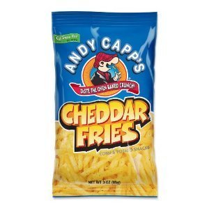 Amazon.com: Andy Capps Cheddar Fries - 3 oz. bag, 12 per case by Andy ...