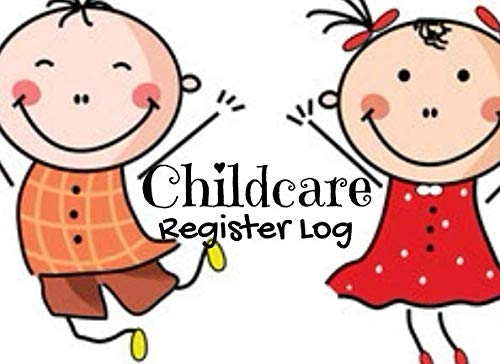 Childcare Register Log: Simplistic sign in and out register book for ...