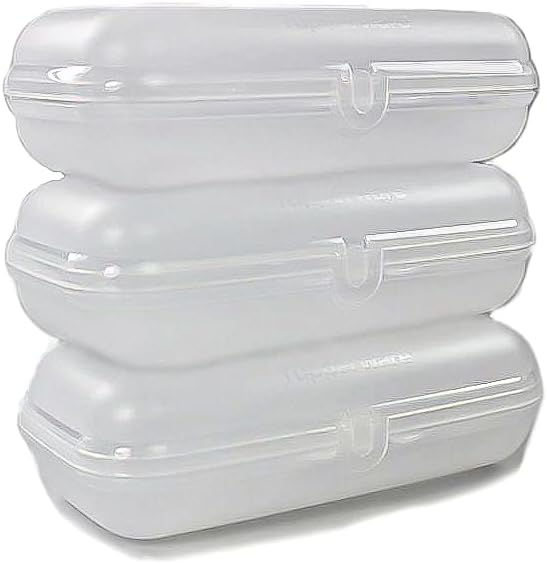 Tupperware to Go Maxi-Twin transparent (3) Brotdose Dose Lunchbox ...