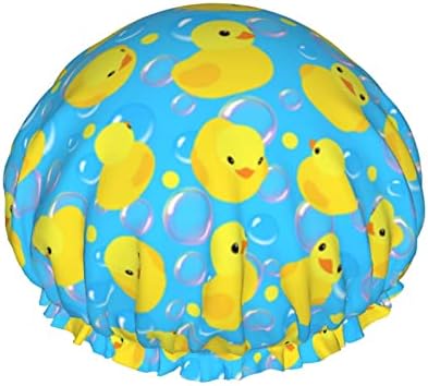 Amazon.com : 9.89-Inch Adorable Kitty Kawaii Shower Cap - Extra Large ...