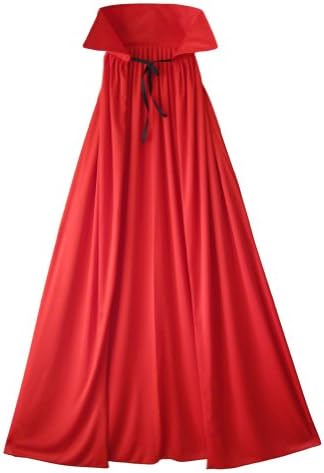 Amazon.com: 54" Fully Lined Deluxe Red Cape ~ Halloween Costume ...