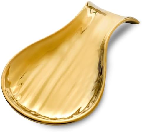 Amazon.com: LAUCHUH Spoon Rest for Stove Top, Ceramic Spoon Holder for ...