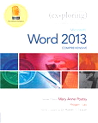 Exploring: Microsoft Word 2013 & MyLab IT with Pearson eText - Access ...