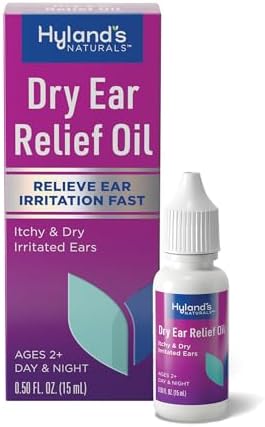 Amazon.com: Hyland's Dry Ear Relief Oil, Relieve Ear Irritation Fast ...