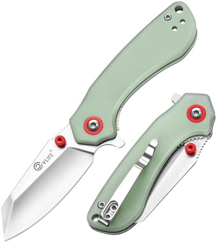Amazon.com: CVLIFE Pocket Folding Knife with 2.12” 14C28N Stainless ...