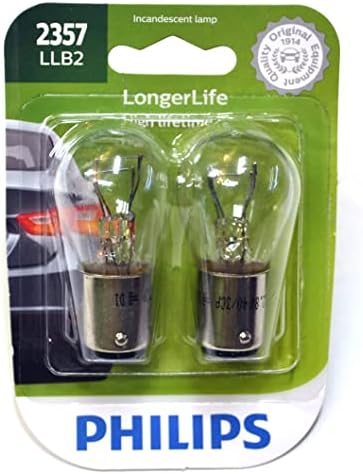 Amazon.com: SYLVANIA 2357 Miniature Incandescent Long Life Bulb ...