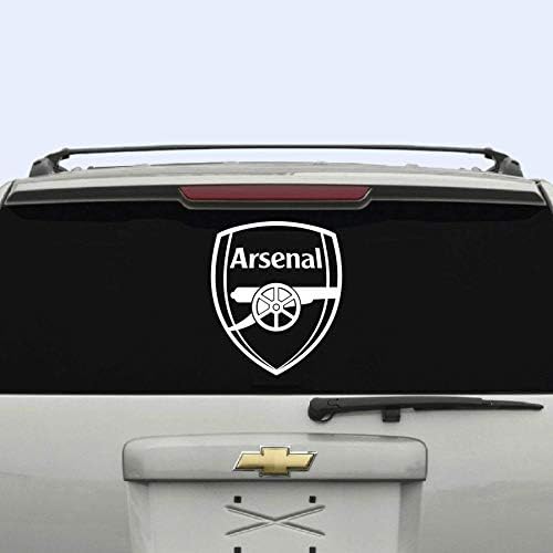 Amazon.com: Arsenal FC Soccer Logo Stickers Symbol 5.5" Decorative DIE ...