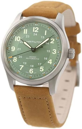 Amazon.co.jp: [ハミルトン] HAMILTON カーキ フィールド チタニウム オート 38mm 自動巻き メンズ 腕時計 ...