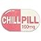 RORA Funny Cute Chill Pill Bath Mat Small Pink Bathroom Rugs Preppy ...