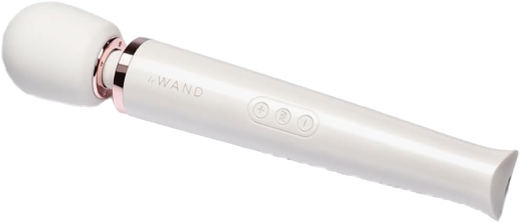 Le Wand Rechargeable Massager, White : Amazon.co.uk: Health & Personal Care