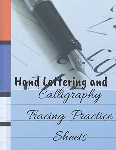 Hand lettering and Calligraphy tracing practice sheets.: Calligraphy ...
